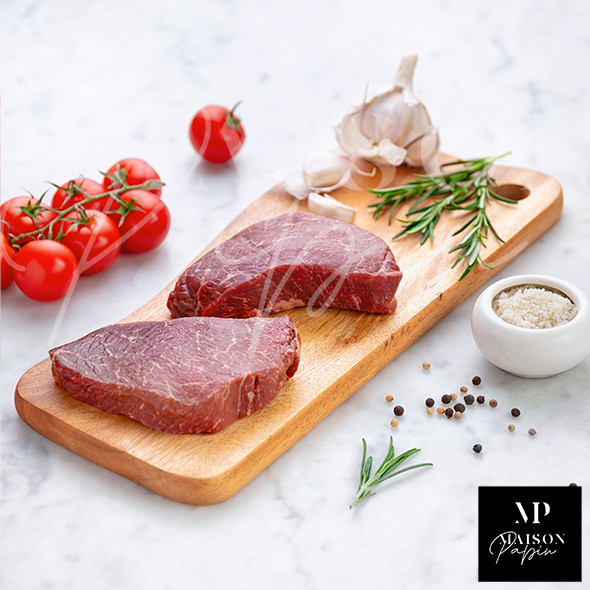 Pavés de Cœur de Rumsteak de Boeuf Wagyu BMS 3-5 – Maison Papin